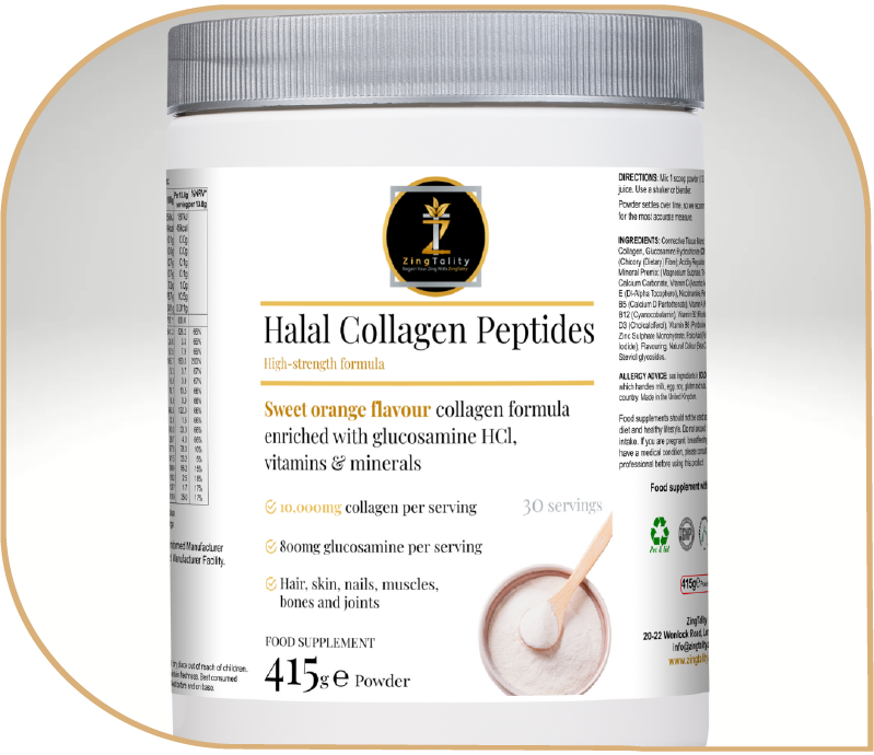 Halal Collagen Peptides – ZingTality Nutrition Consultancy